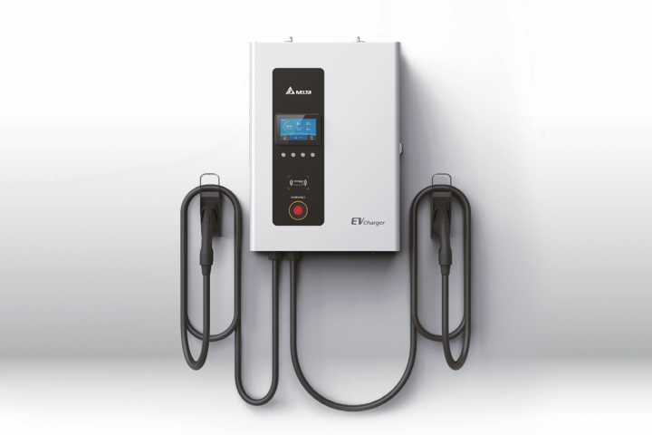 台達 DC Wallbox 50kW 雙槍直流充電樁上市：輕薄設計靈巧配置，壁掛立柱二相宜的建站新選擇::DDCAR 電動車