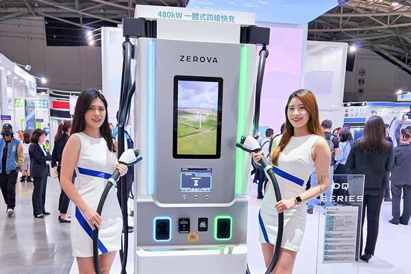 全球首款 480kW 單體式四槍 DC 快充樁：馳諾瓦科技領跑電動車超高功率充電，最快年底量產::DDCAR 電動車