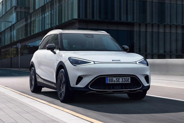 可愛依舊 卻大大不同！有 268 匹馬力的 Smart #1 純電動休旅亮相::DDCAR 電動車