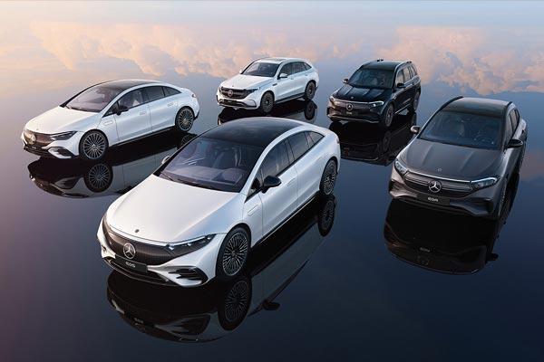 EQA、EQB 領銜，賓士 EQ 電動車 2022 年全球銷量翻倍、今年還要推邁巴赫純電休旅::DDCAR 電動車