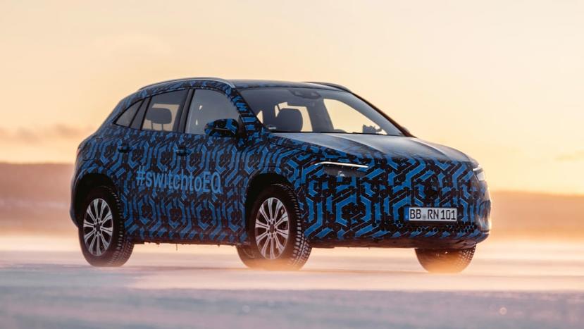 最大馬力達 270HP，賓士 EQA 純電跨界概念圖亮相::DDCAR 電動車