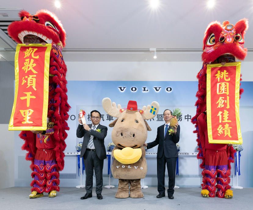 VOLVO VRSE 5.0 旗艦規格：凱桃中壢全新展示暨服務中心正式開幕，設有 6 座 AC 與 1 座 DC 快充::DDCAR 電動車