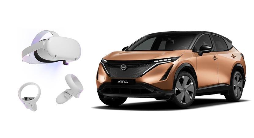 緩解交車前的漫長等待 Nissan 出奇招，送 VR 頭戴裝置給 Aryia 準車主「虛擬」賞車::DDCAR 電動車