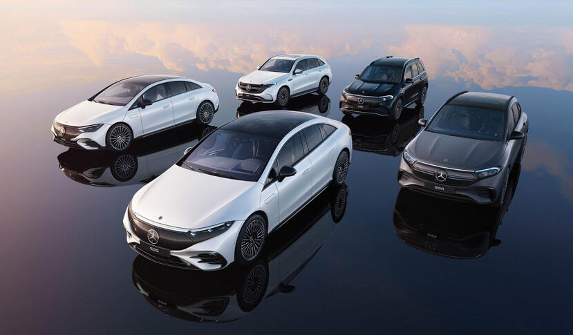 EQA、EQB 領銜，賓士 EQ 電動車 2022 年全球銷量翻倍、今年還要推邁巴赫純電休旅::DDCAR 電動車