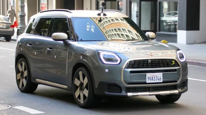 頭、尾燈都有稜有角，純電 Mini Countryman 全新造型風格提早被劇透::DDCAR 電動車