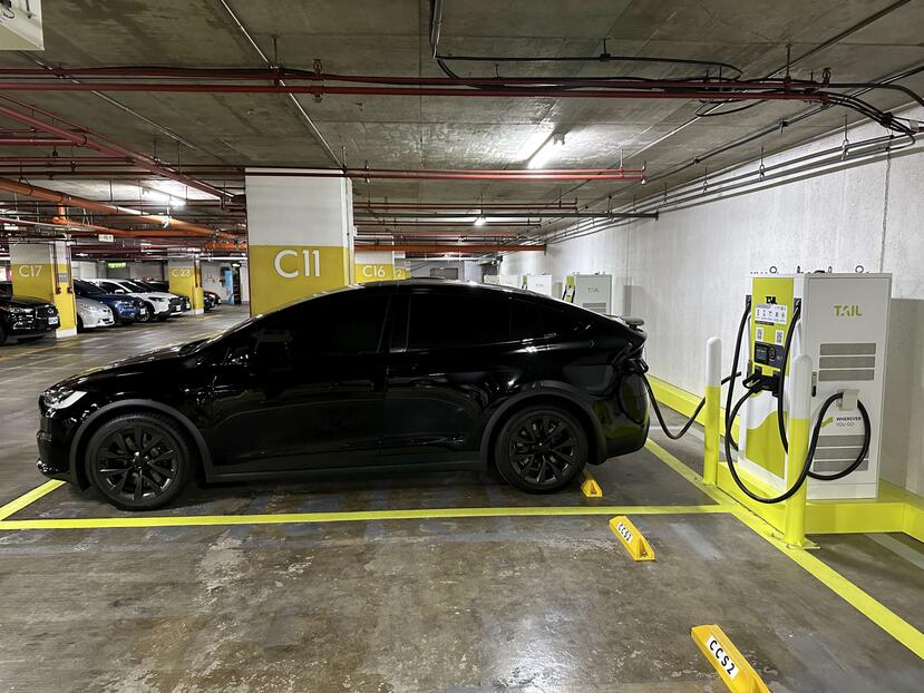 2023 Model X & TAIL 特爾電力 近3年的等待與佈局，除了特斯拉你應該嘗試的第三方DC超充站。::DDCAR 電動車