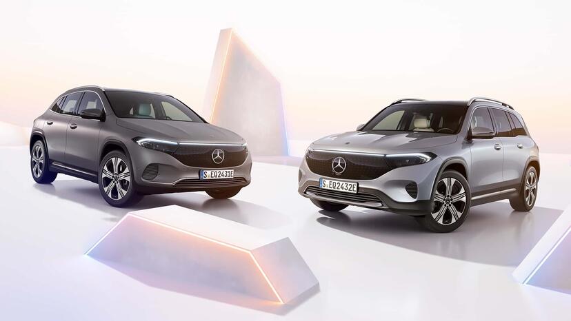 造型微調、續航力小幅升級，賓士發表 EQA、EQB 小改款車型::DDCAR 電動車