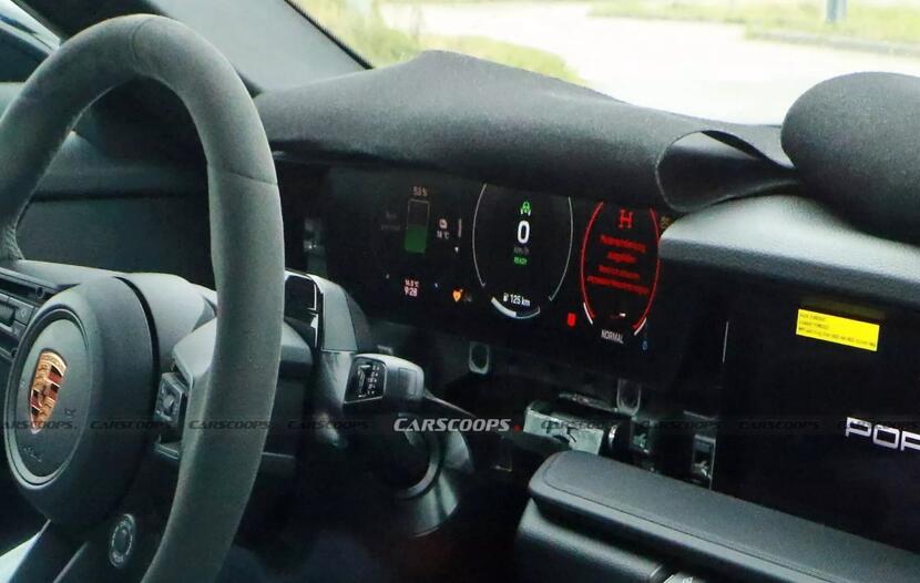 全新的數位化座艙風格，保時捷純電 718 Boxster 內裝設計更有科技感了::DDCAR 電動車