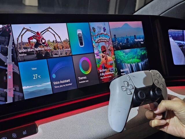 能在車上玩 PS5 遊戲！Sony Afeela 純電房車在日本公開展示、2025 年開賣::DDCAR 電動車