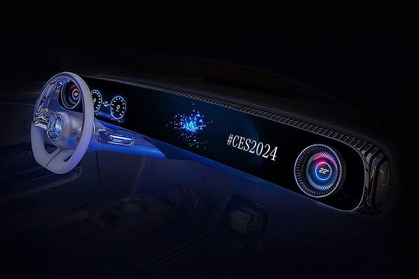 AI 技術和全新虛擬助理加持，賓士要在 CES 2024 首秀新世代 MBUX 介面::DDCAR 電動車
