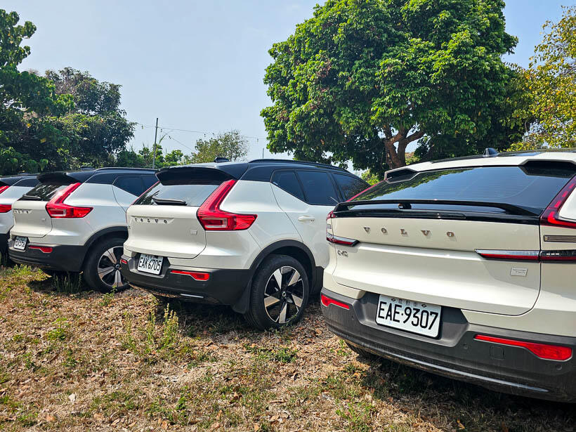 【車聚分享】4017 FUN 電趣 - 2024 Volvo XC40、C40 Recharge 電動車大會師！::DDCAR 電動車