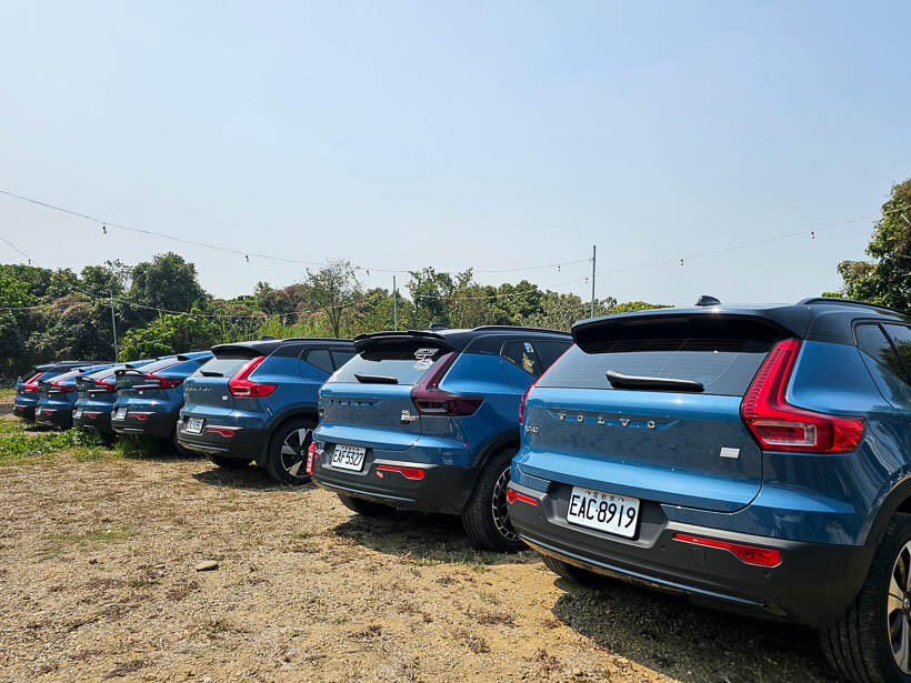 【車聚分享】4017 FUN 電趣 - 2024 Volvo XC40、C40 Recharge 電動車大會師！::DDCAR 電動車