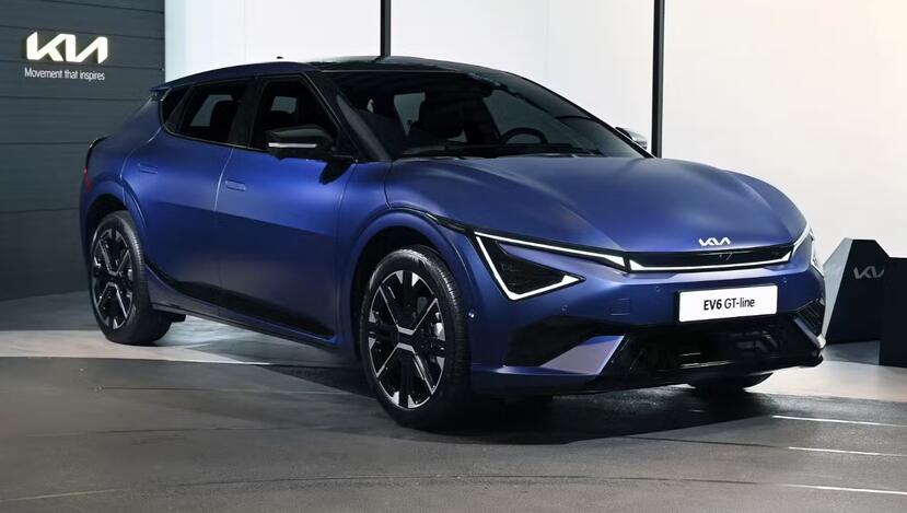 Kia EV6 小改款車型亮相：電池加大續航力更優、配備也同步升級::DDCAR 電動車