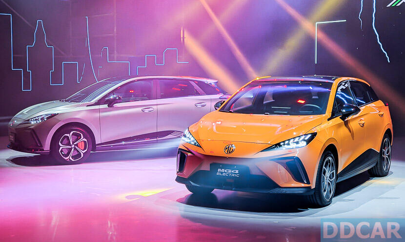 零百加速 3.8 秒極速國產純電車！MG4 開價百萬元有找，購車就送萬元充電金::DDCAR 電動車
