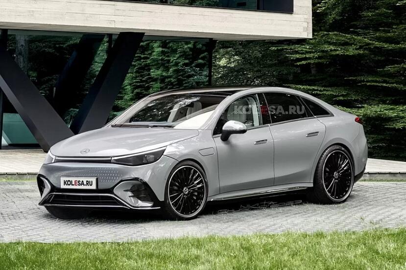 2026 年開賣，全新 MB.EA 平台打造的賓士 C-Class EV 若長這樣是你的菜嗎？::DDCAR 電動車