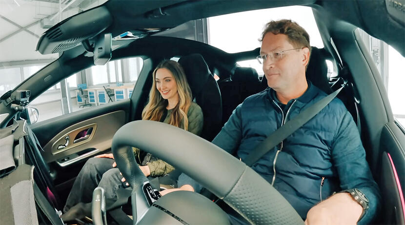 二速變速箱、三芒星日行燈，賓士劇透 CLA EV 純電轎跑設計細節::DDCAR 電動車