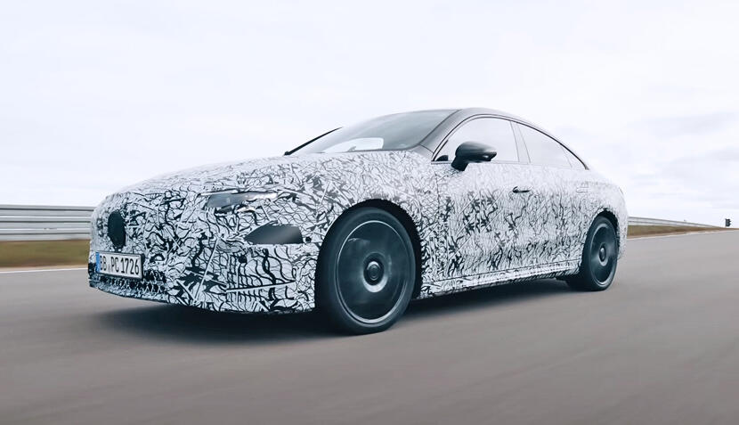 二速變速箱、三芒星日行燈，賓士劇透 CLA EV 純電轎跑設計細節::DDCAR 電動車