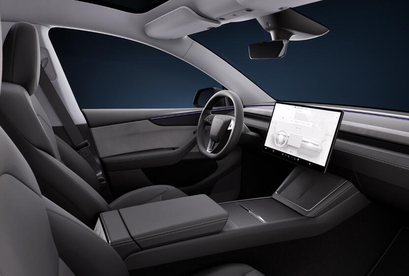 新增前鏡頭、保留方向燈撥桿，特斯拉全新 Model Y 你可能不知道的細節全面公開::DDCAR 電動車