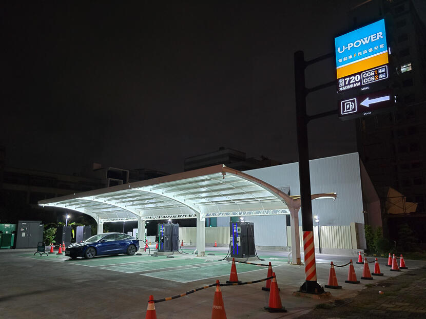 踩點 U-POWER 台南安平永華站，不意外的又是一個又快又方便的旗艦大站::DDCAR 電動車