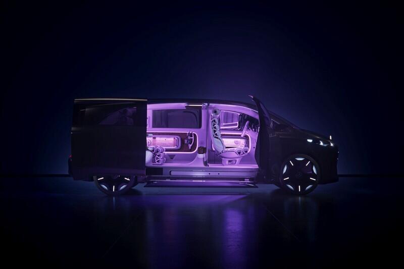 全新 800V 平台打造的豪宅級MPV：賓士 Vision V 概念車全球首發::DDCAR 電動車