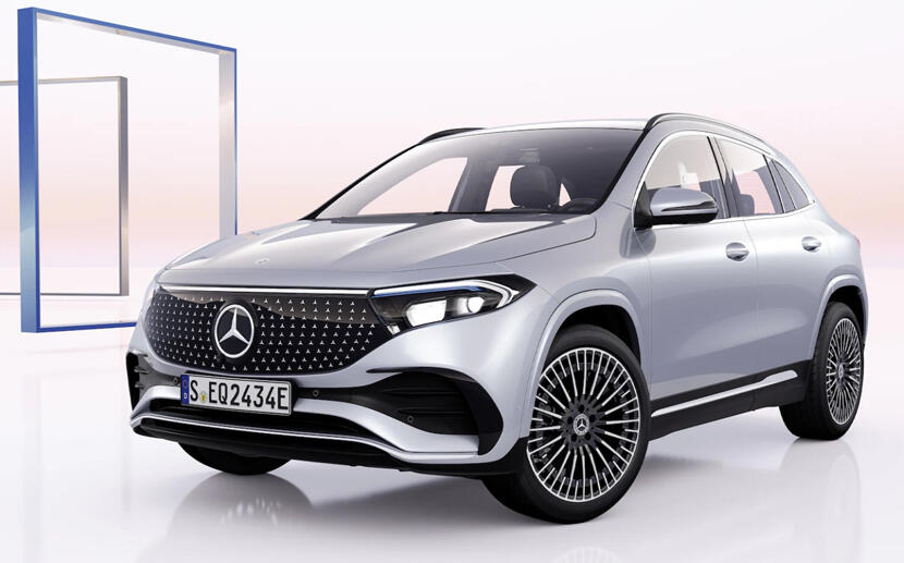 電池加大、多了配備但價格沒變，賓士 EQA、EQB 新年式車型報到::DDCAR 電動車